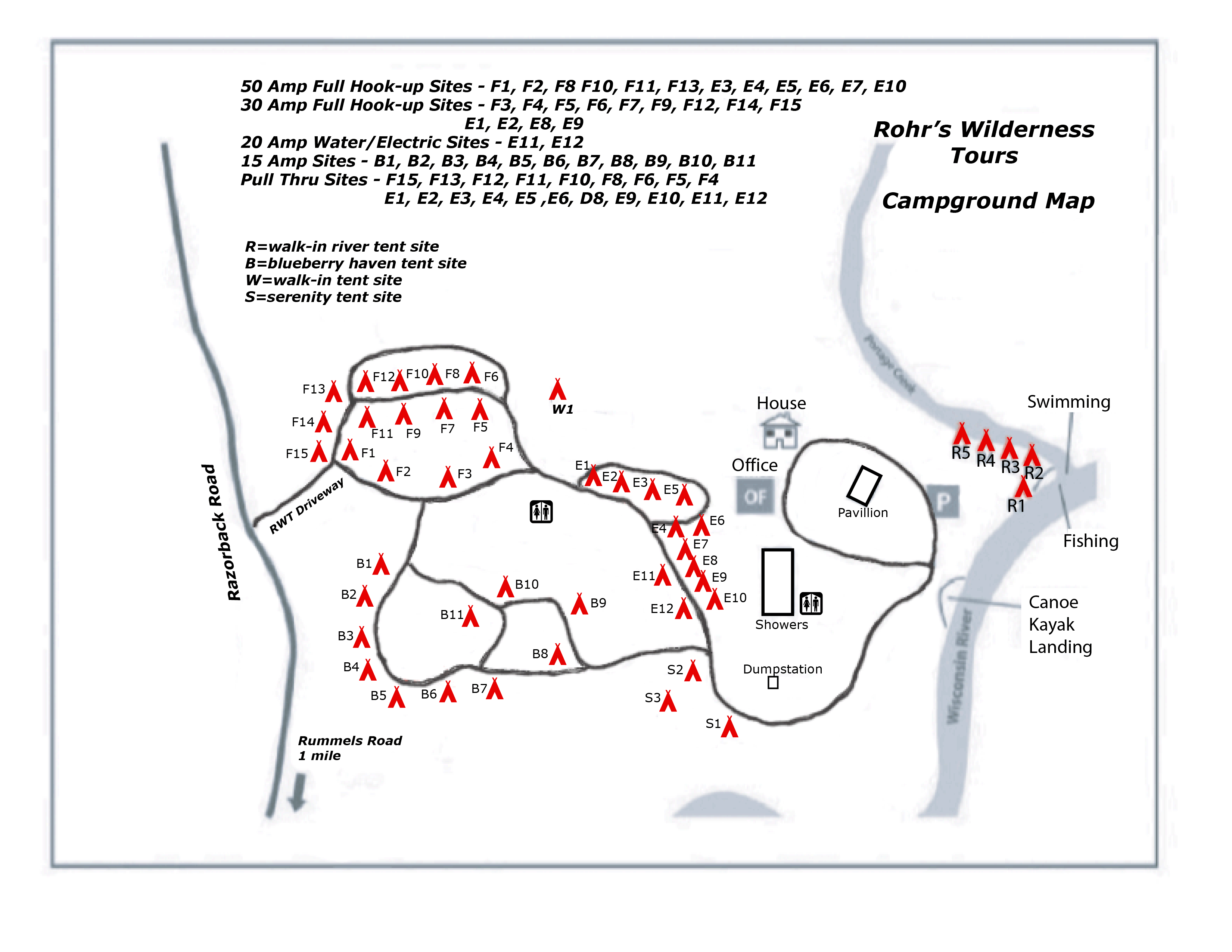 Camping at RWT - a bit of heaven nestled in the northwoods!